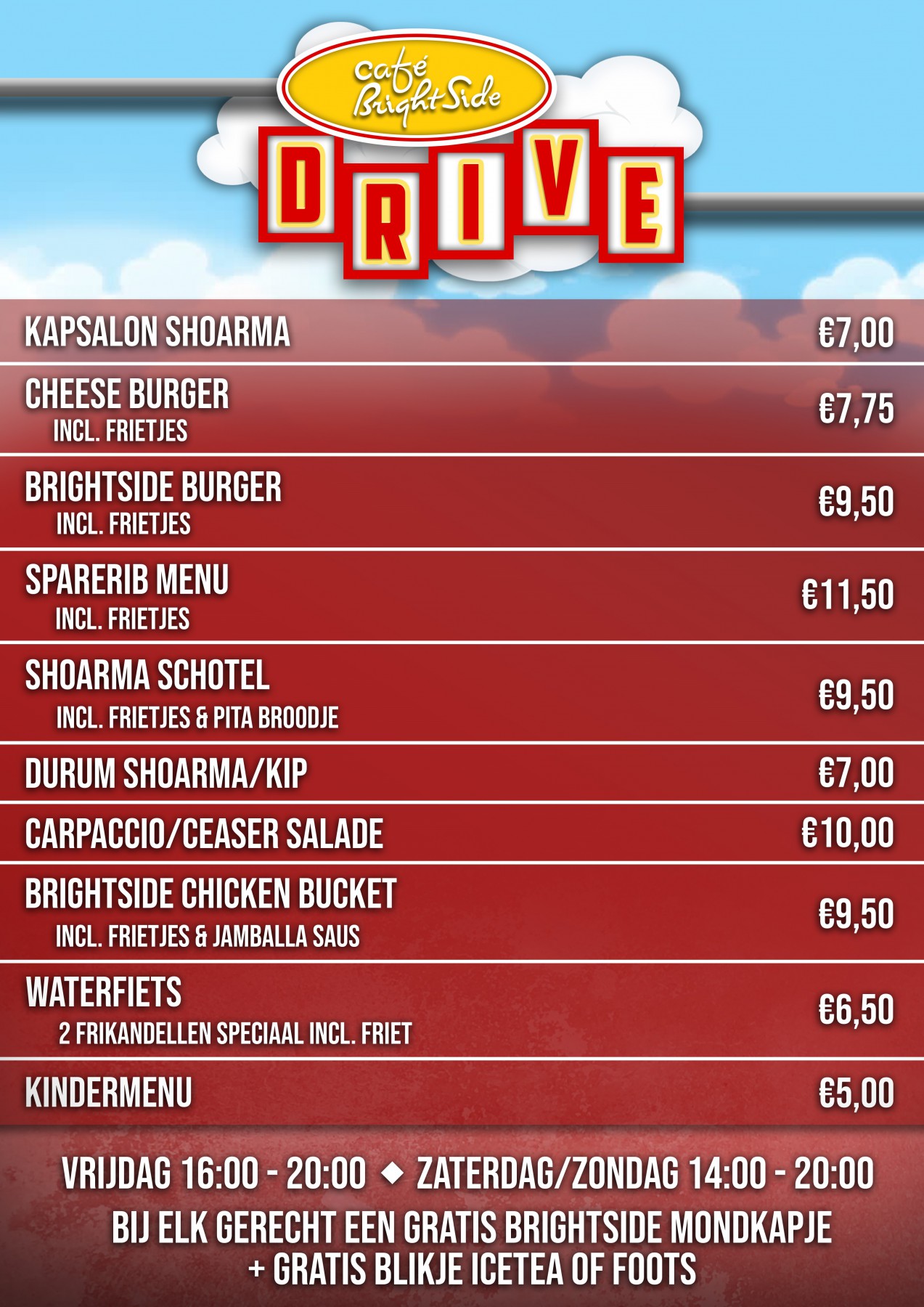 Bright Side Drive in Café Bright Side